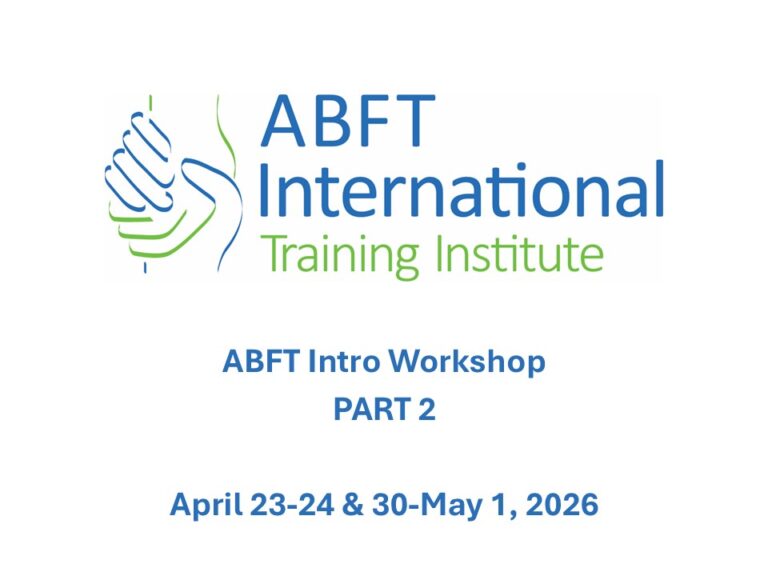 Part 2 Intro Workshop (April 23-24, 30-May 1, 2026) – ABFT ...